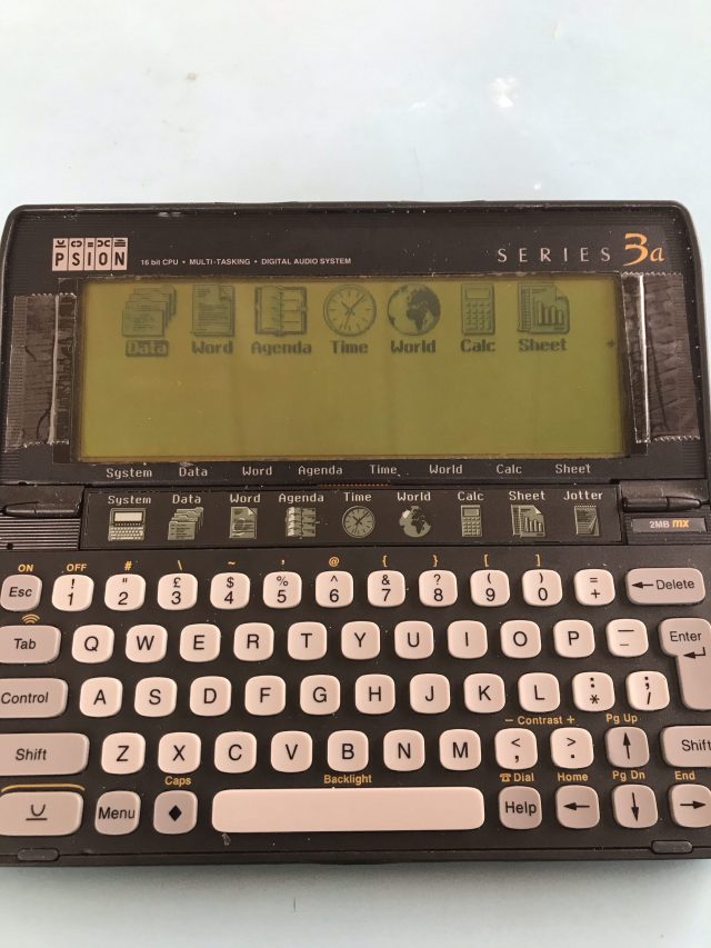 PSION 3mxを修理す │ 端末マニアXXVI